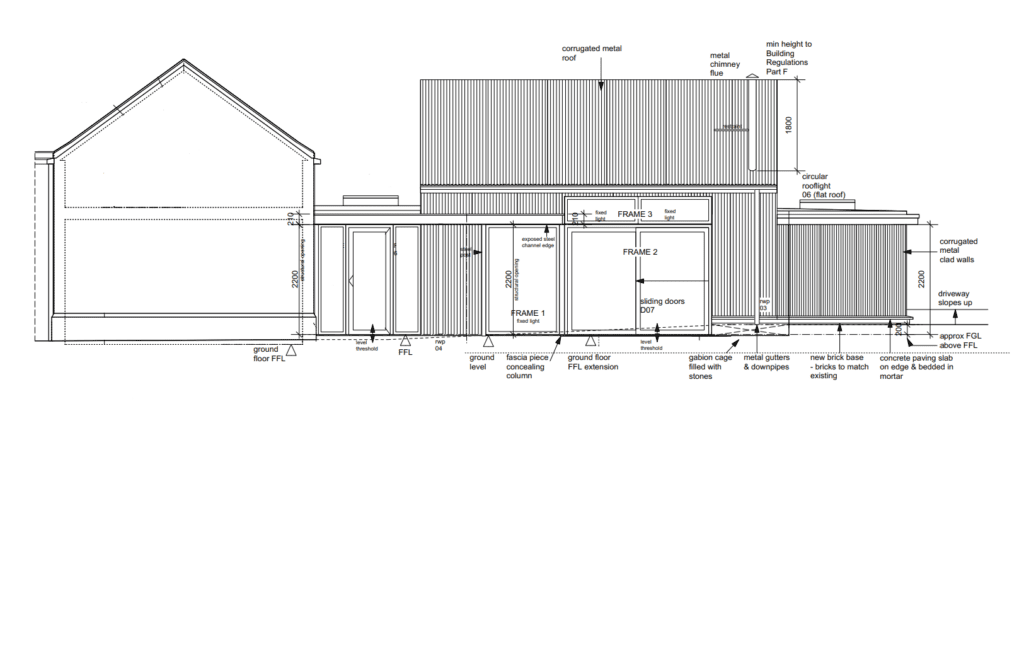 Front Elevation | Five Acre Barn
